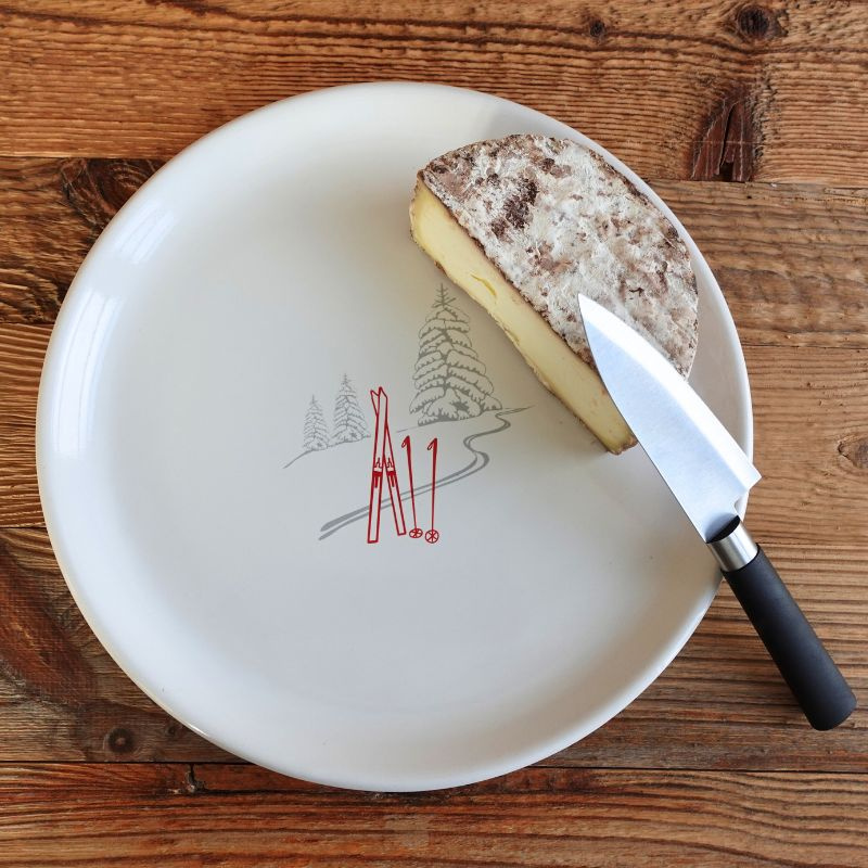 The Ski Mountain Serving Platter – Ski Mountain Tart Dish.